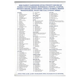 Ultimate 150 Cartoon Festival DVD , Ultimate Popeye DVD 19 Classic ...