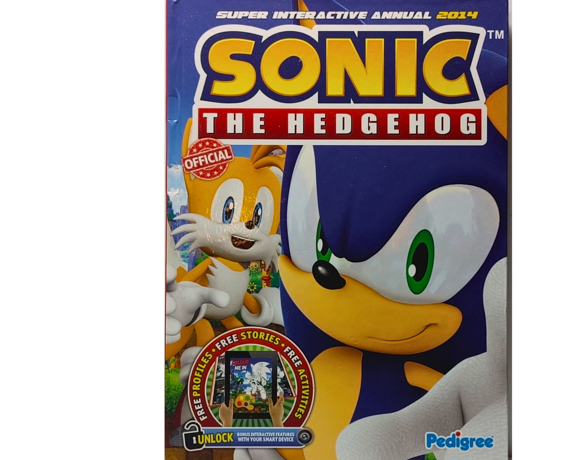 Sonic the Hedgehog Super Interactive Annual 2014 by Pedigree Books - Etsy