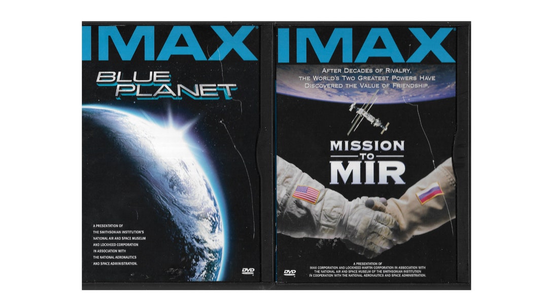 Imax Blue Planet and Imax Mission to Mir - Etsy