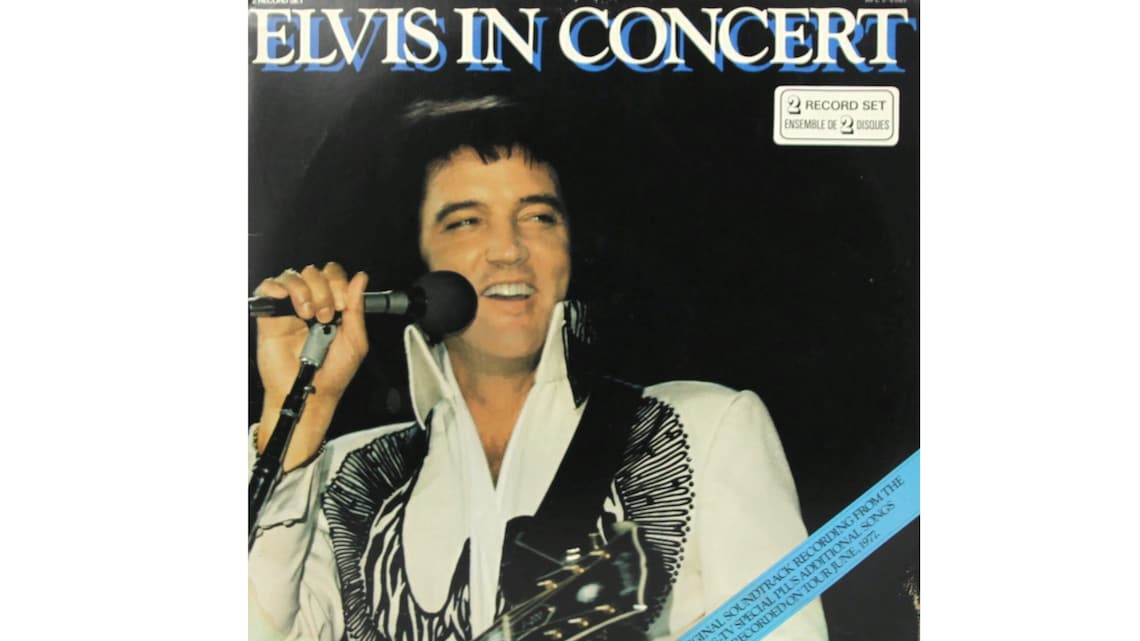 Elvis Presley Elvis in Concert Label RCA APL2-2587 2 LP - Etsy