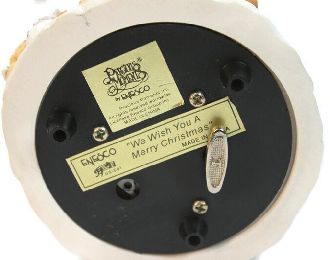 Vintage Precious Moments Snow Globe Toyland Music Box Enesco - Etsy