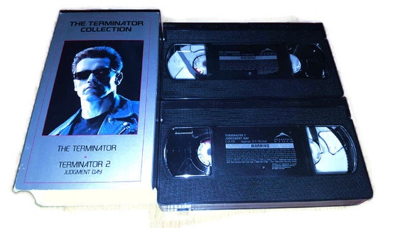 The Terminator Collection VHS 2-tape Set Box Set - Etsy