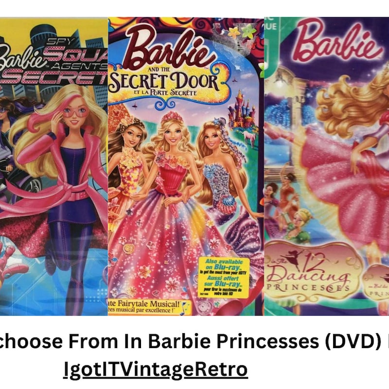 Barbie Movie on Dvd - Etsy UK