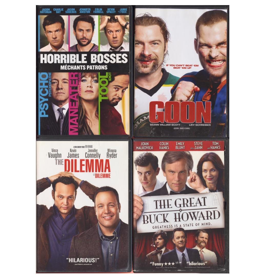 4 Assorted Movies Dvds Like New Condition - Etsy