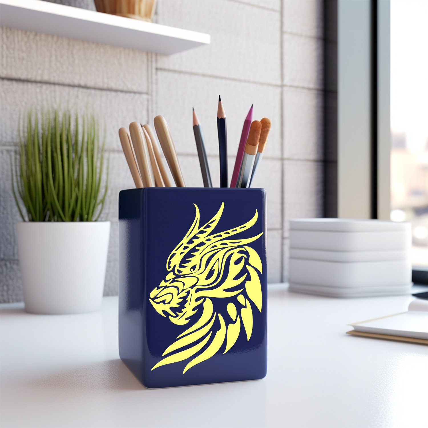 Mystic Dragon Vinyl Decal, Angry Dragon Decal, Mystic Creatures Decal ...
