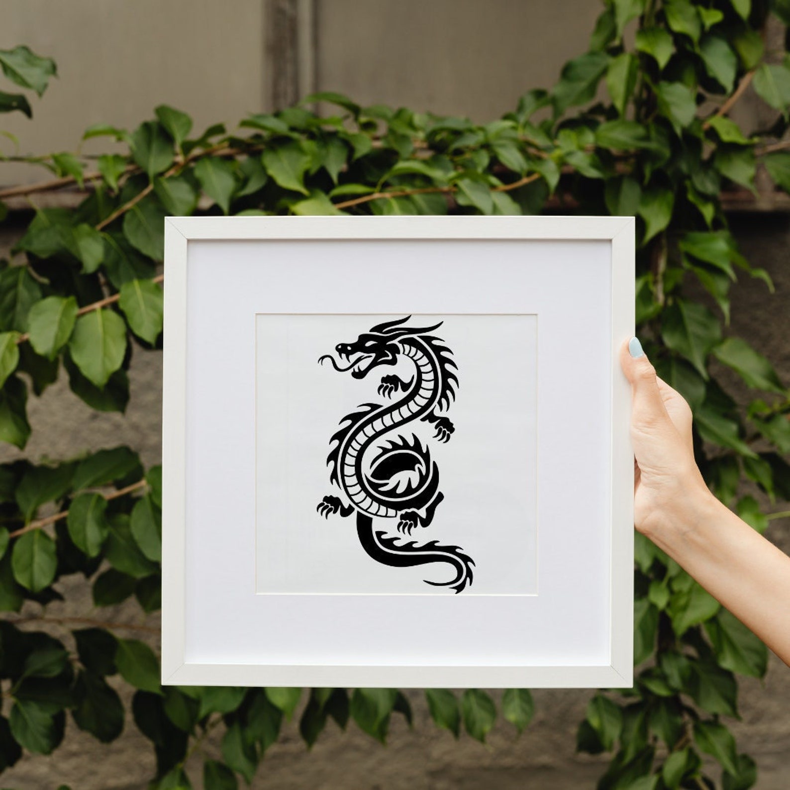 Dragon Vinyl Decal, Dragon Decal, Dragon iPad Decal, Decal Dragon Car ...
