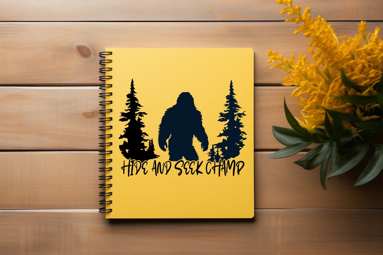 Bigfoot Champion Custom Decal, Sasquatch Decal for Jeep, Outdoor Decal ...