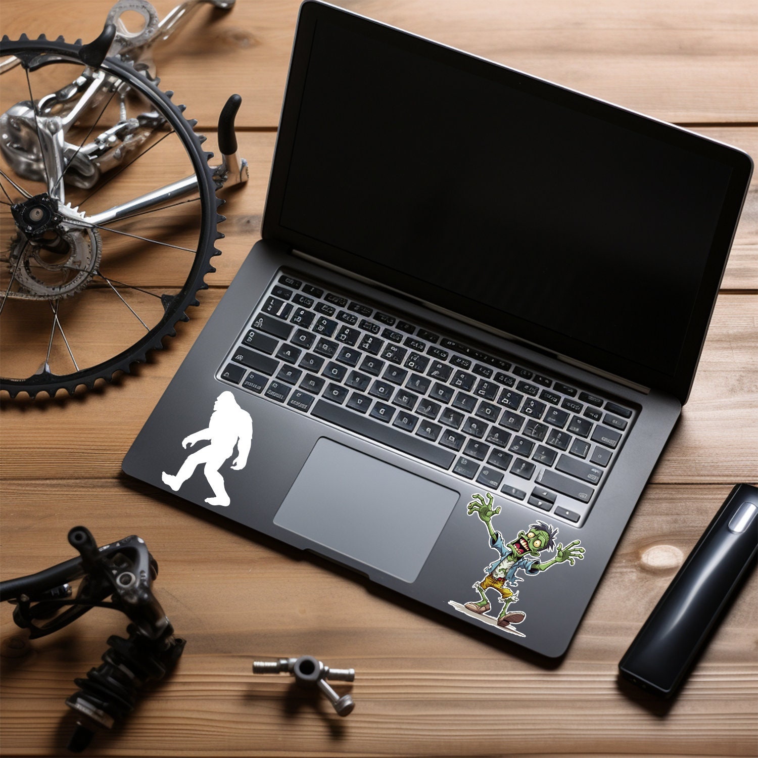 Sasquatch Bigfoot Silhouette Decal, Sasquatch Walking for Jeep, Outdoor ...