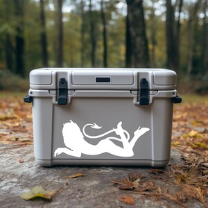 Devil Woman Vinyl Decal, Devil Woman Sticker, Devil Woman Car Decal ...