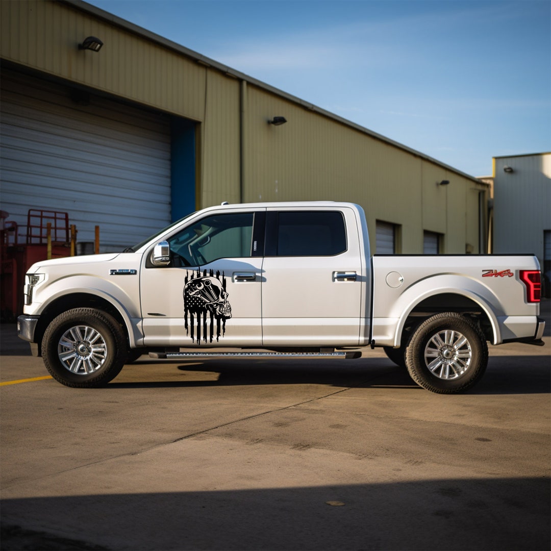 Mechanic Skull Vinyl Decal, Car Decal, Decal for Cars, Laptops ...