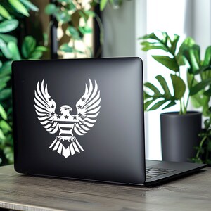 Flying Eagle Decal, Customized Decal, Eagle Car Sticker, Soaring Eagle ...