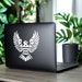 Flying Eagle Decal, Customized Decal, Eagle Car Sticker, Soaring Eagle ...