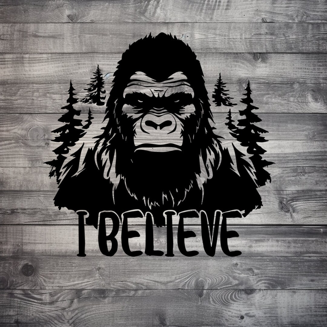 Bigfoot Custom Decal, Sasquatch Decal for Jeep, Outdoor Decal, Camper ...