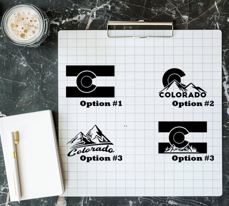 Colorado Flag Decal | Colorado Mountain Flag Vinyl Decal | Colorado ...