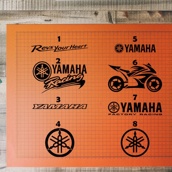 Yamaha Decals - Etsy