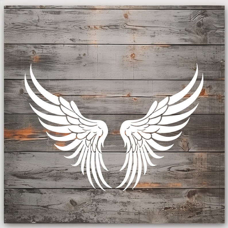 Angel Wings Vinyl Decal Memorial Decal Angel Wings Car - Etsy