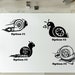 Turbo Snail Decal Turbocharged Car Decal Snail Boost Decal Vinyl ...