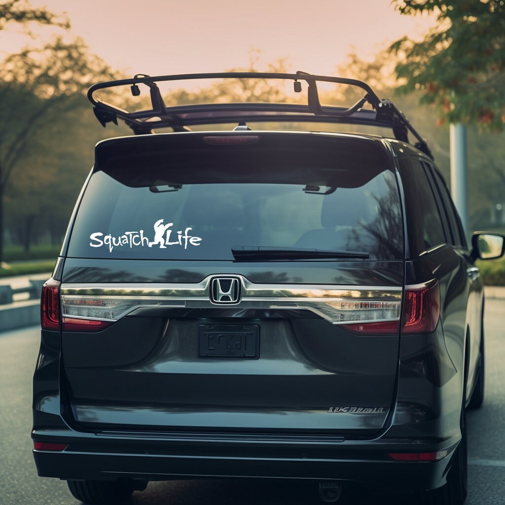 Bigfoot Sasquatch Life Decal, Customized Bigfoot Decal, Sasquatch Car ...