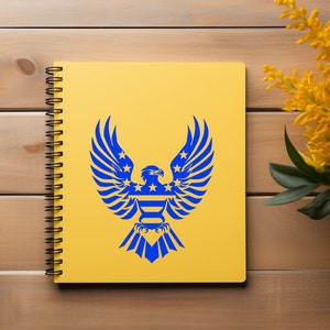 Flying Eagle Decal, Customized Decal, Eagle Car Sticker, Soaring Eagle ...