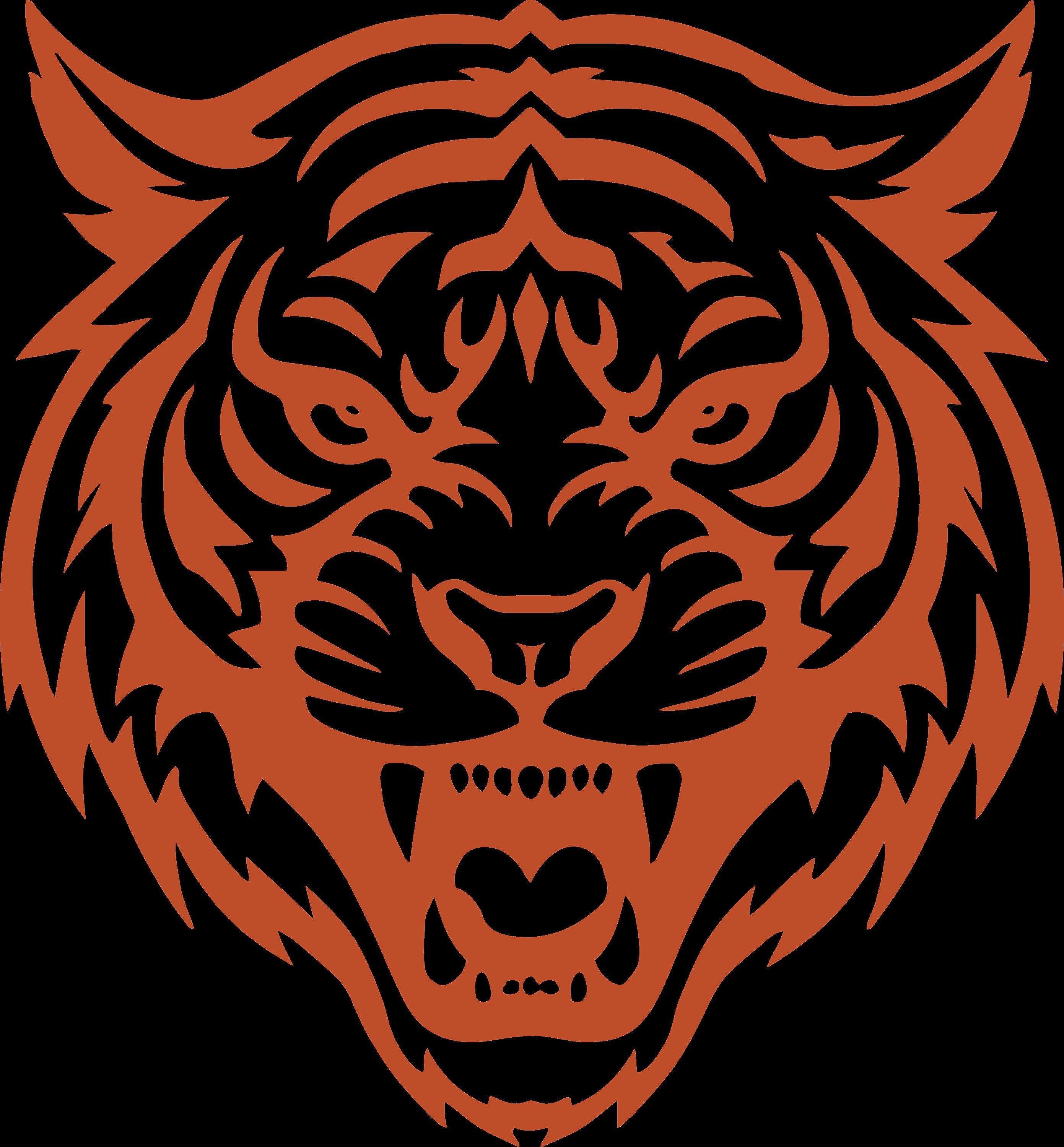 Customized Tiger Graphic, Personalized Tiger Decal, Tiger Vinyl Decal ...