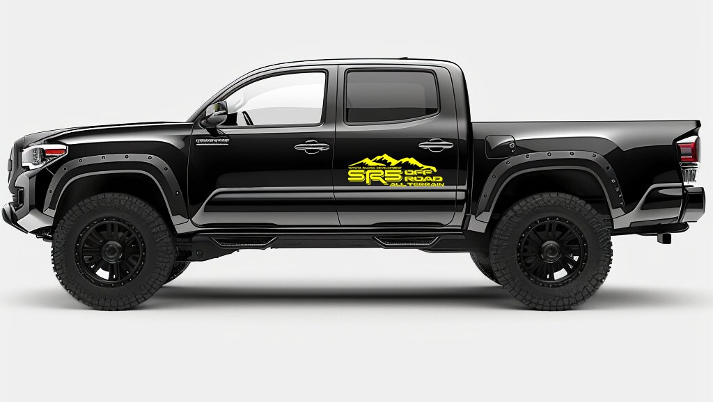 TRD off Road Sponsor Decal, TRD 4x4,toyota Tacoma, Tundra, Bedsides ...