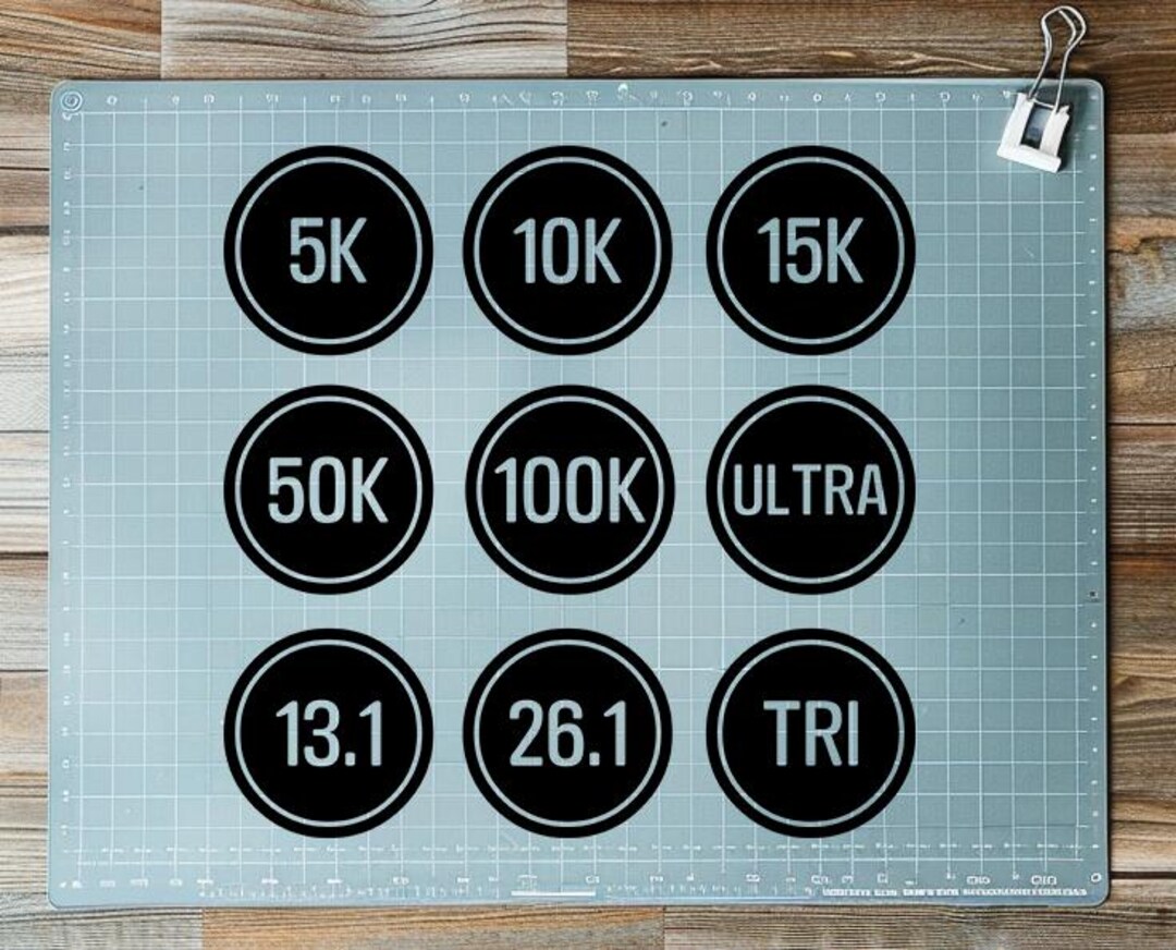 Running Sticker Vinyl Decal | Runner Stickers - Race - Running | 5K 10K ...