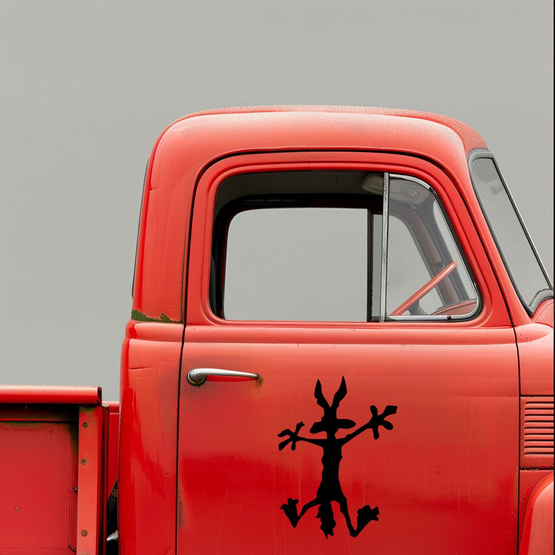 Coyote Splat for Dents Car or Truck | Funny Auto Decals for Car Dents ...