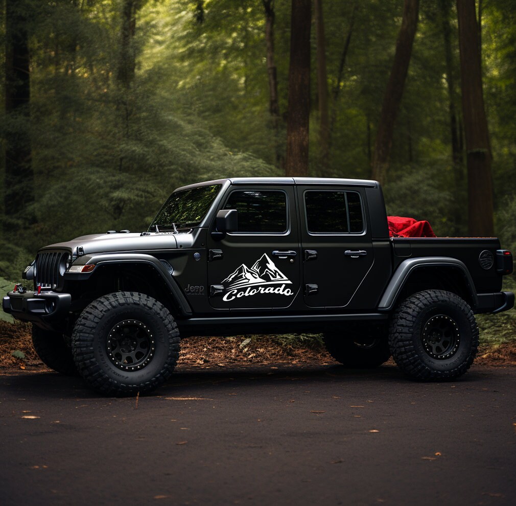 Colorado Flag Decal Colorado Mountain Flag Vinyl Decal Colorado ...