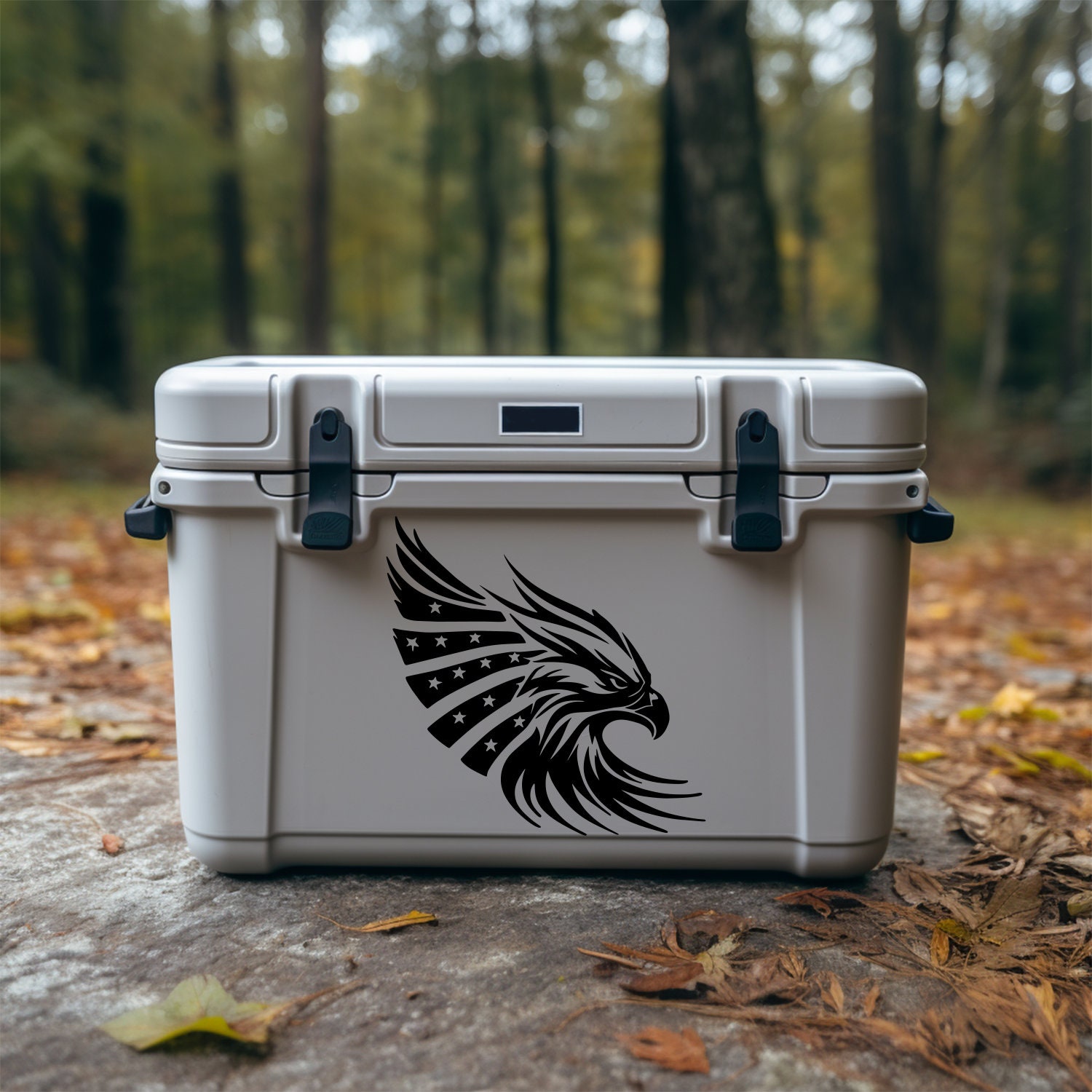 Flying Eagle Decal, Customized Decal, Eagle Car Sticker, Soaring Eagle ...