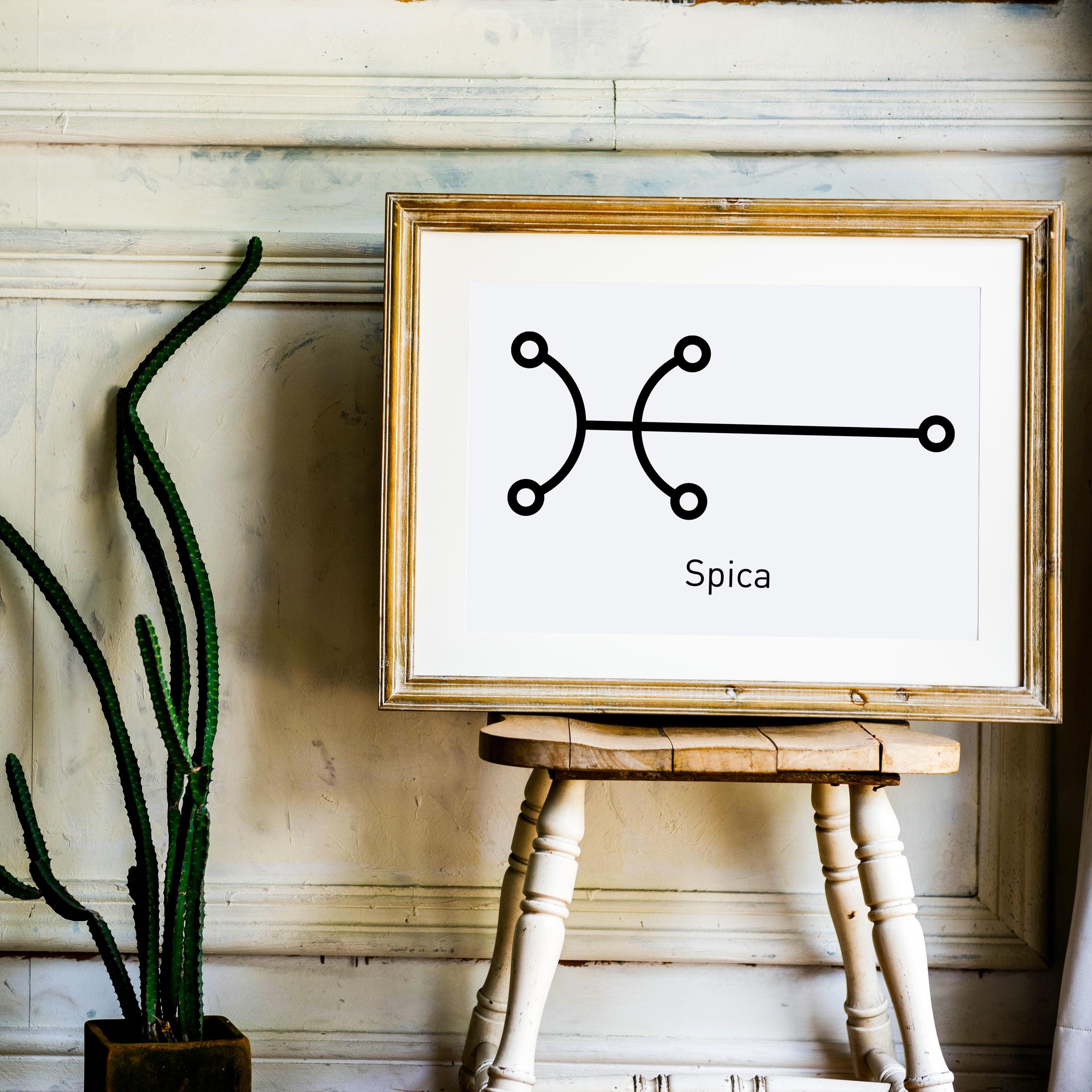 Behenian Fixed Stars Symbol SVG Bundle: Magical Fixed Star Sigils ...