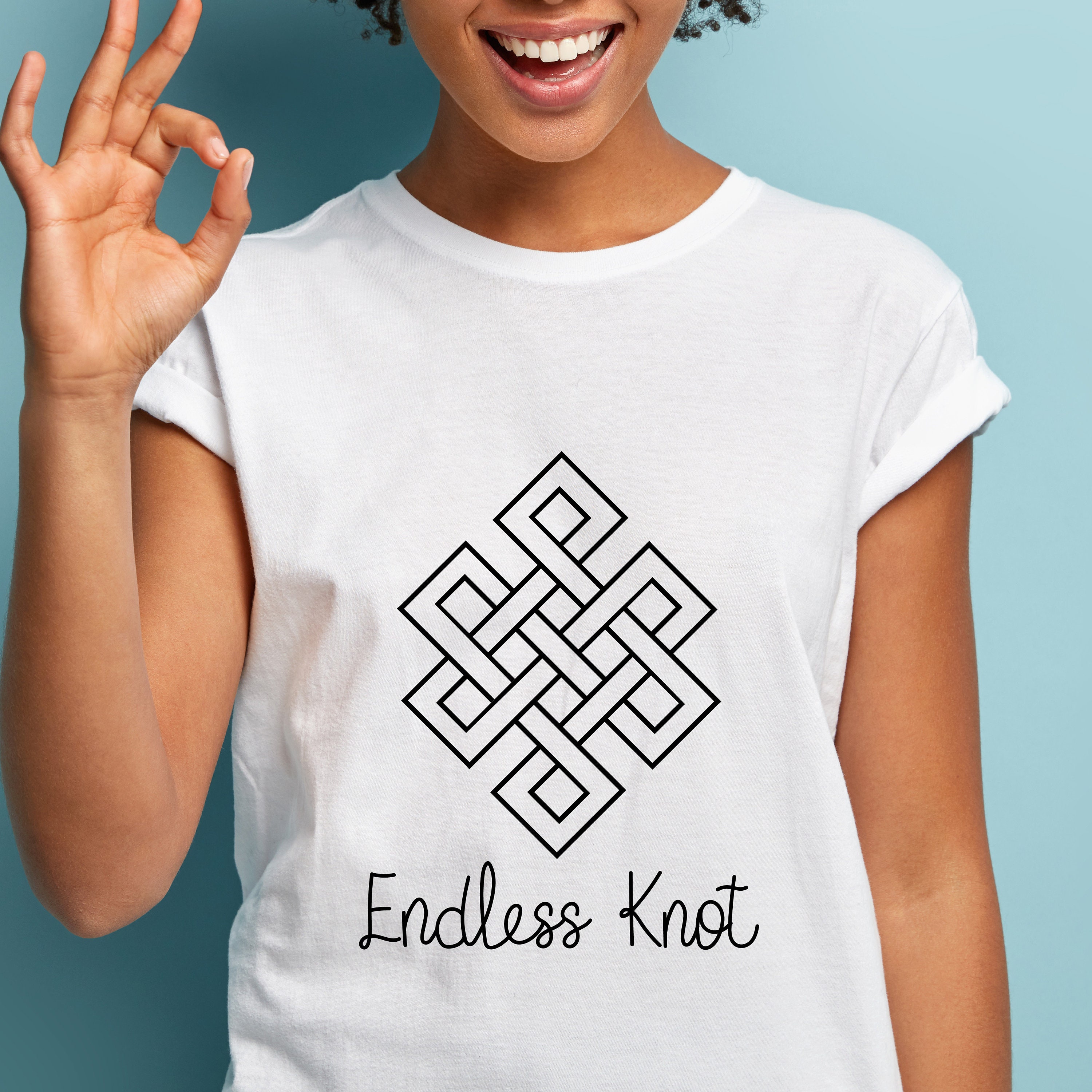 Endless Knot Svg Tibetian Knot Svg Celtic Kont Svg Buddhist - Etsy