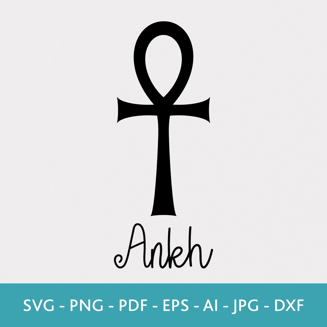 Ankh Symbol Svg, Egyptian Symbol Svg, Cut File for Cricut, Ankh Clipart ...