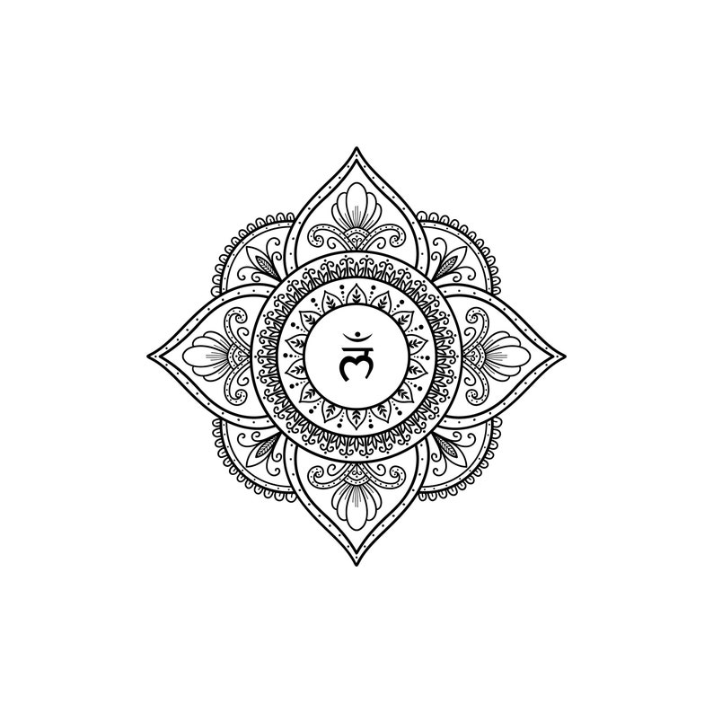 Procreate Chakra Mandala Brushes Custom Design Hand Drawn - Etsy