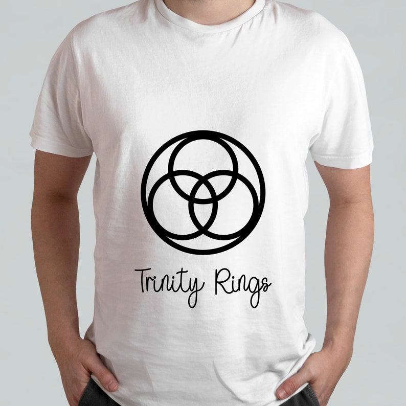 Trinity Ring Symbol Svg Clipart Files Hand Drawn CNC Files - Etsy