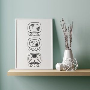 Mayan Calendar SVG: Tzolkin, Aztec Print Vector Pack (digital Download ...