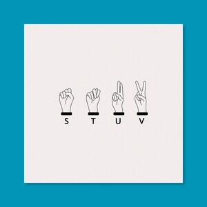 Procreate ASL Alphabet Brushes: American Sign Language, Numbers ...
