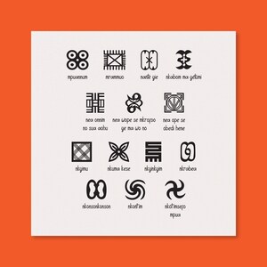 Procreate Adinkra Symbols Brushes, Part 2, ABR Files, Brushset Files ...