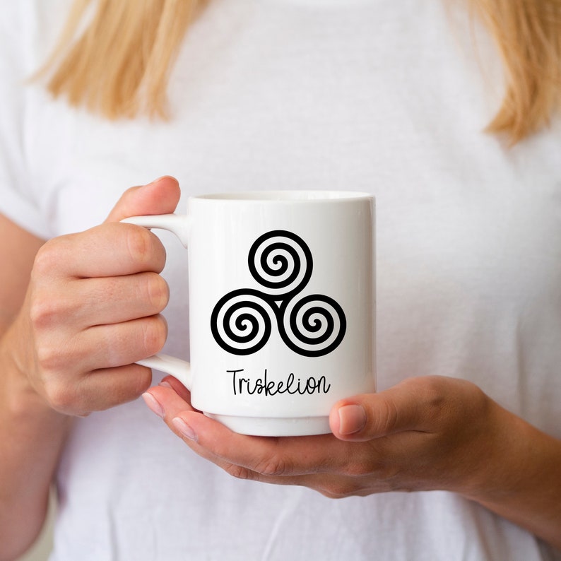 Triskelion Svg Celtic Symbol Hand Drawn | Etsy