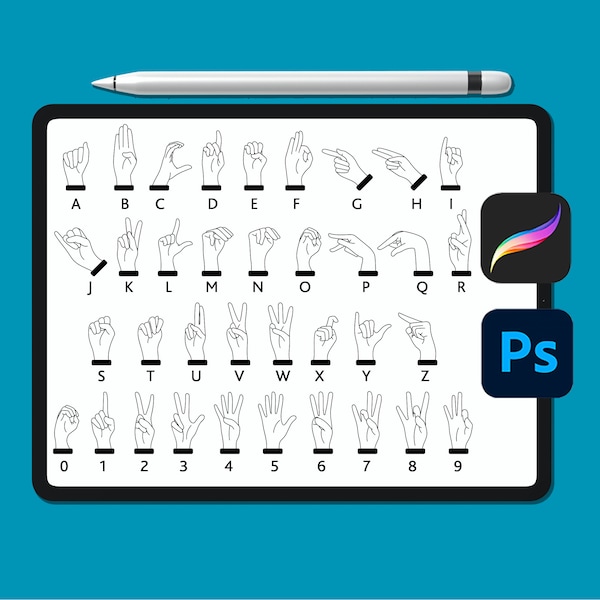 Cursive Alphabet Stamps - Etsy