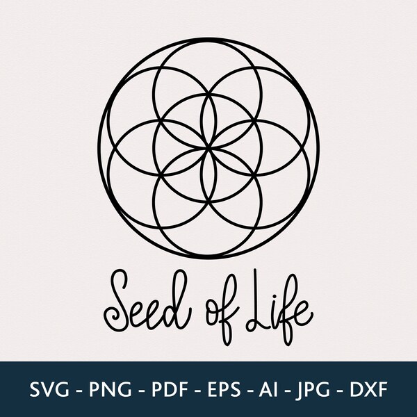 Seed of Life Mandala - Etsy