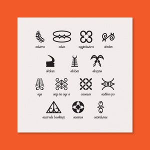 Procreate Adinkra Symbols Part 1 Brushes, Photoshop Stamps, Procreate ...