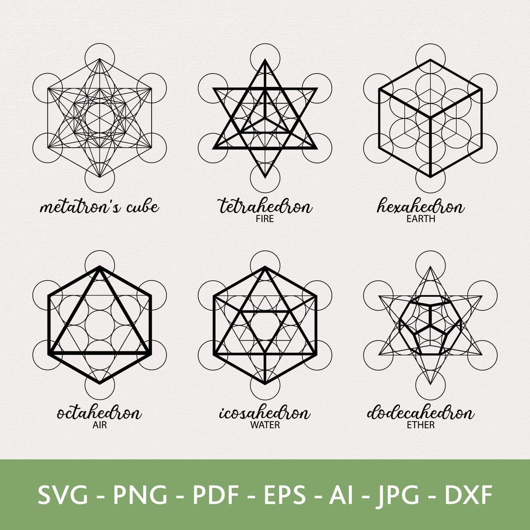 Conjunto de vetores do Cubo de Metatron: Símbolo da Geometria Sagrada ...