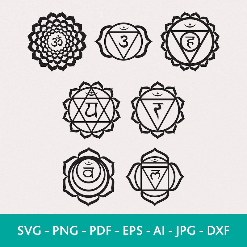 Chakra Svg - Etsy