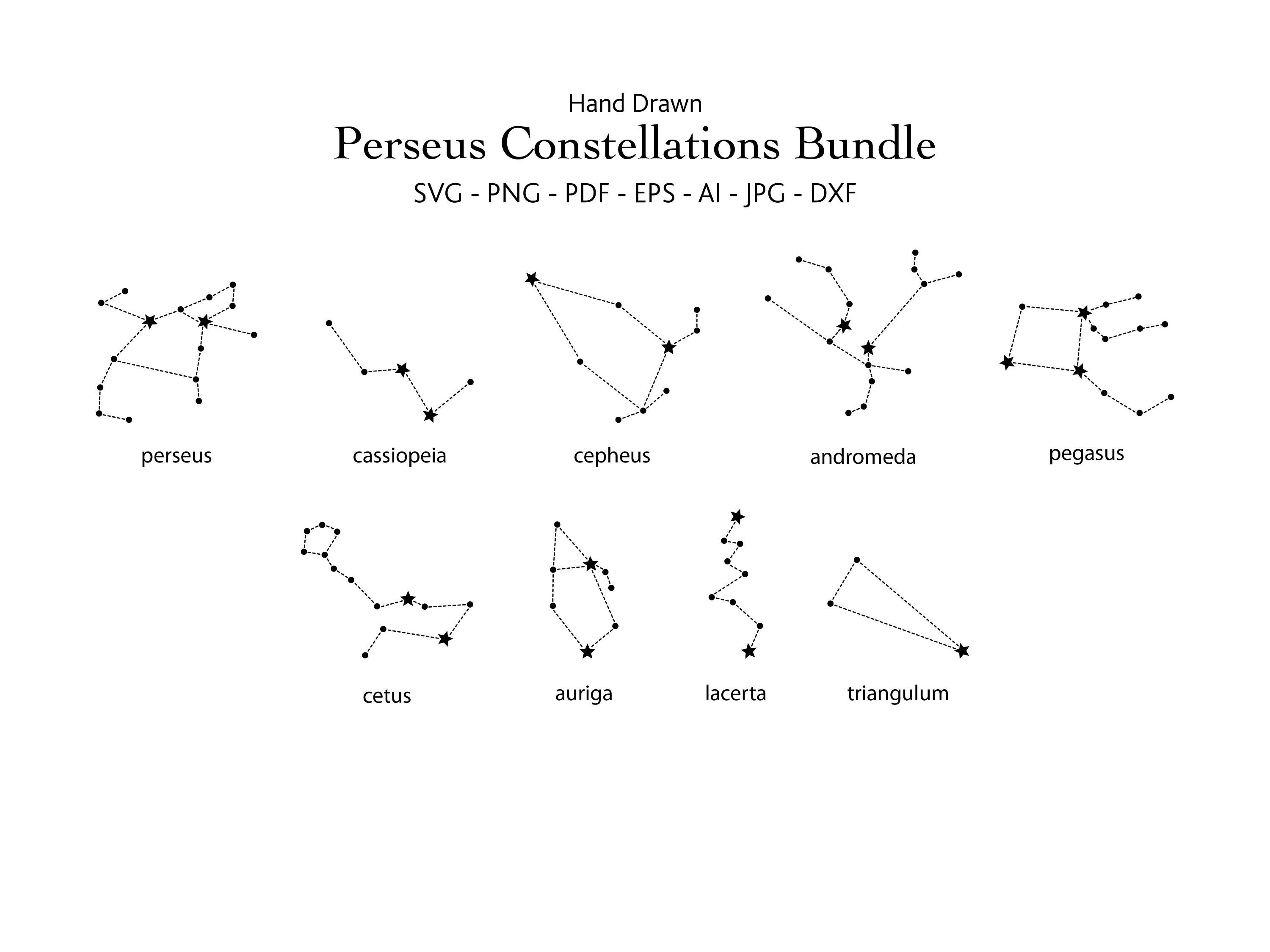 Perseus Constellation Tattoo