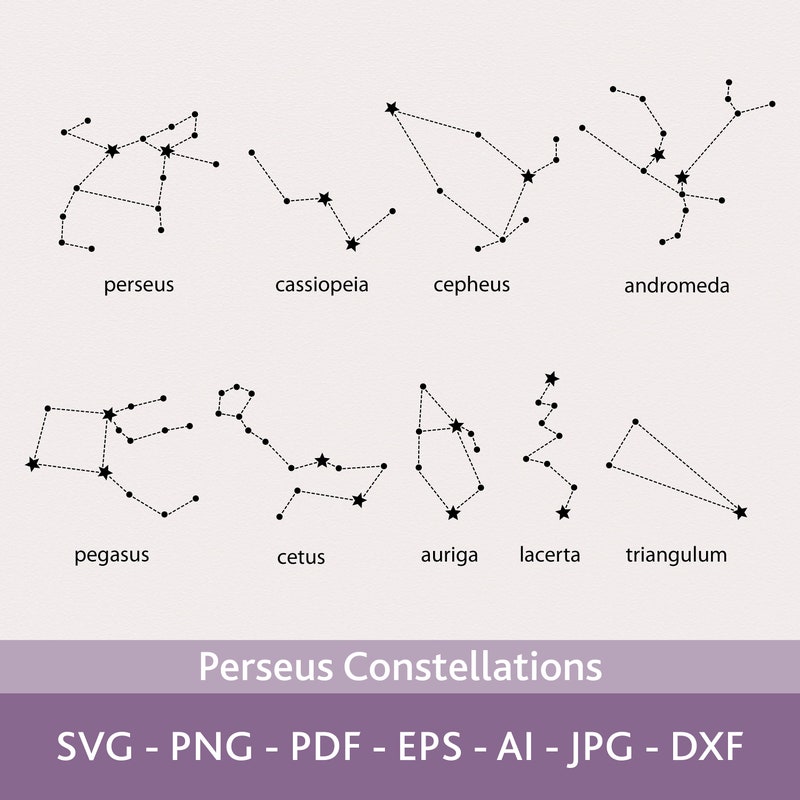 Constellation Svg - Etsy