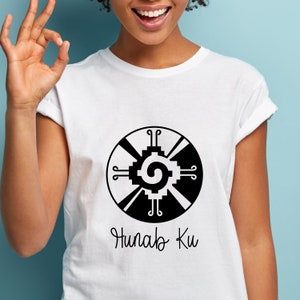 Hunab Ku Symbol Svg, Clipart Files, Aztek Symbol, Wall Art Print, Mayan ...