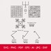 Sigils of Sol SVG, Planetary Sigil SVG, the Qamea SVG, Sigil of the ...