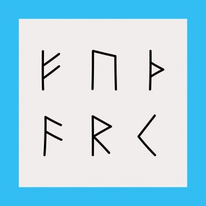 Procreate Brushes Runes Symbol, Elder Futhark Runes, Photoshop Brushes ...