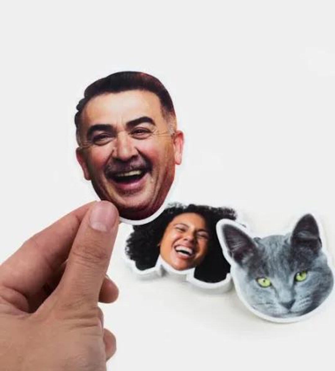 Big Face Sticker | Your Face Sticker | Emote Sticker | Birthday Face ...