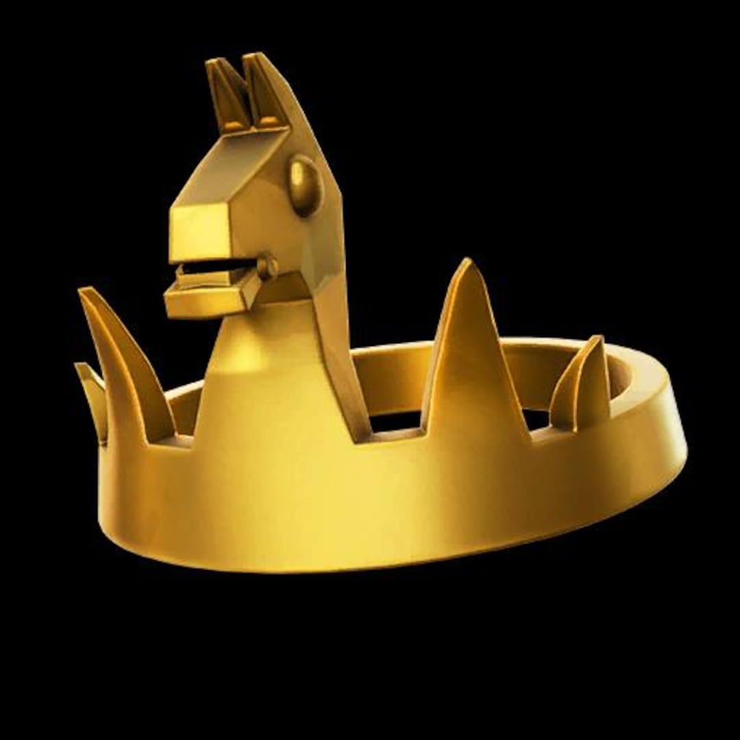 Victory Royale Crown Sticker | Meme Sticker - Etsy